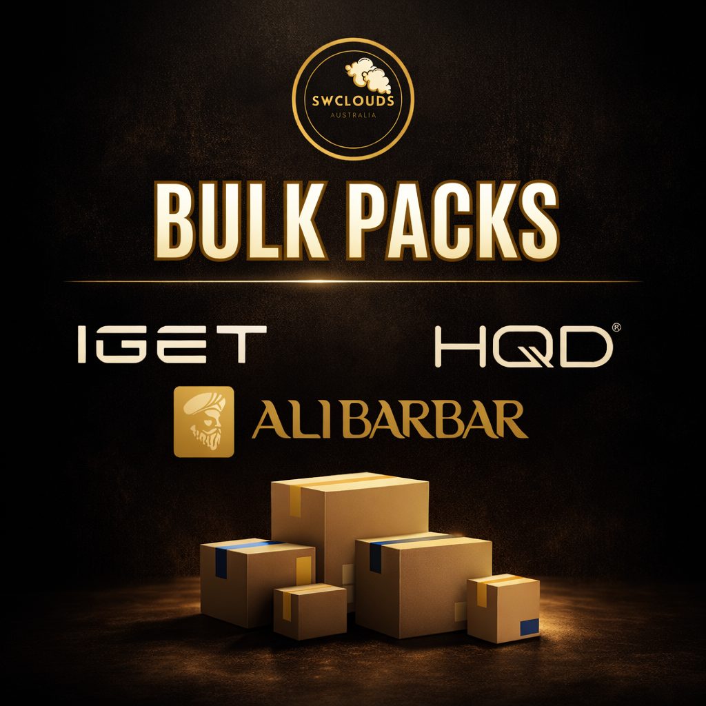 Bulk Packs of iGet, AliBarBar & HQD | Buy Now – SWC AUS - Vapes